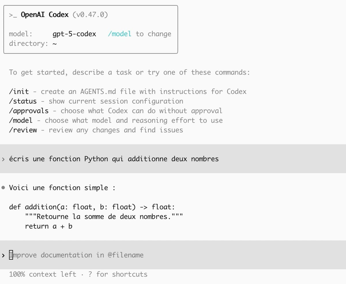 Installer et utiliser Codex CLI d’OpenAI : le guide complet